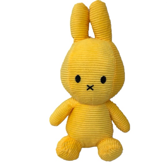 Toys | Yellow Plush Corduroy Rabbit Easter Bunny Stuffed Animal 11 Nwot ...